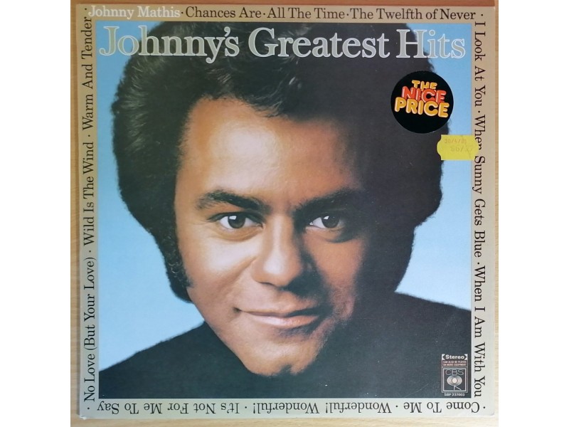 RASPRODAJA PLOČA; JOHNNY MATHIS, USA, 5