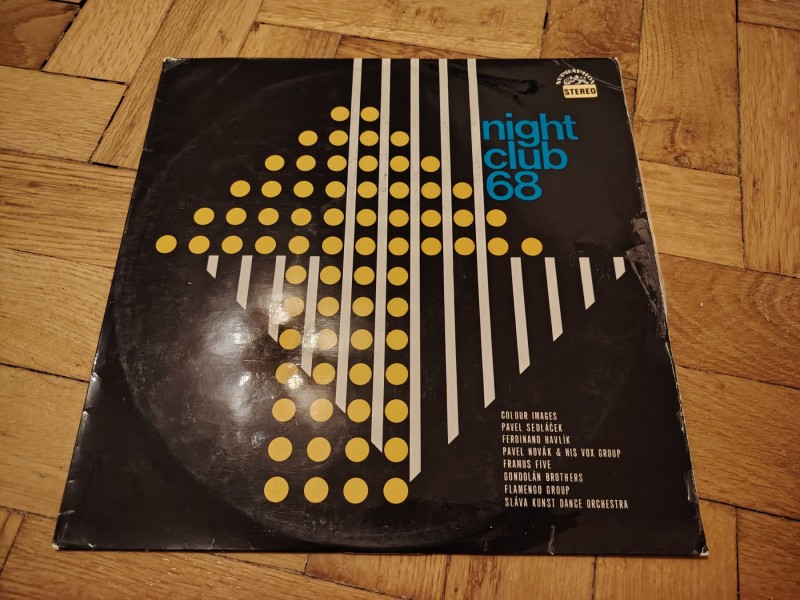 Various – Night Club 68 (Czechoslovak LP 1969)