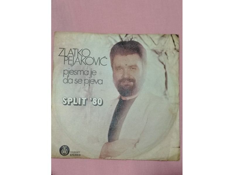 Zlatko Pejaković - Pjesma je da se pjeva tvoje oči.