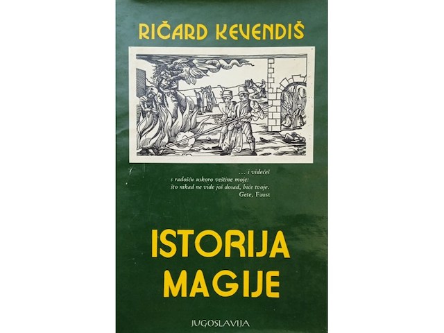 ISTORIJA MAGIJE Ričard Kevendiš jugoslavija beograd