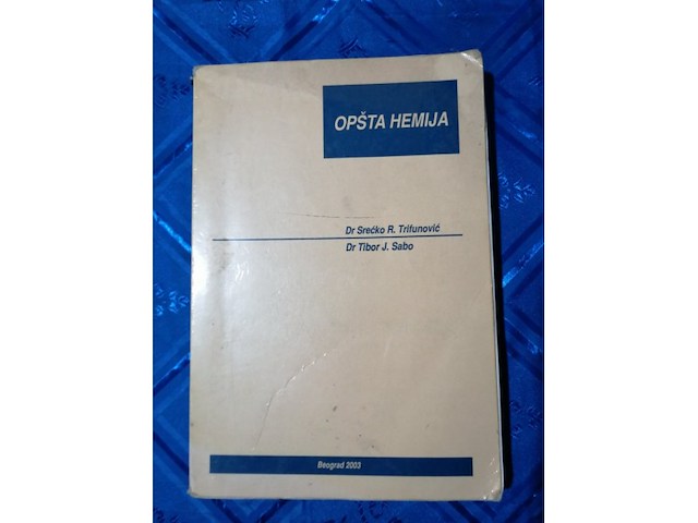 Opšta hemija Trifunović Sabo