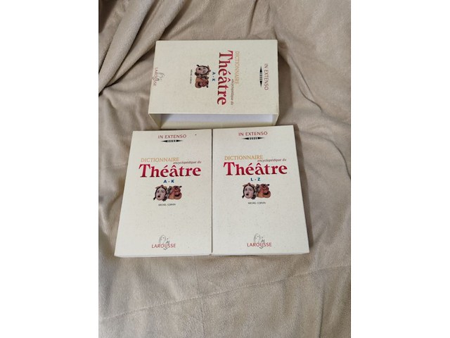 Dictionnaire encyclopédiquedu théâtre 1-2,Michel Corvin