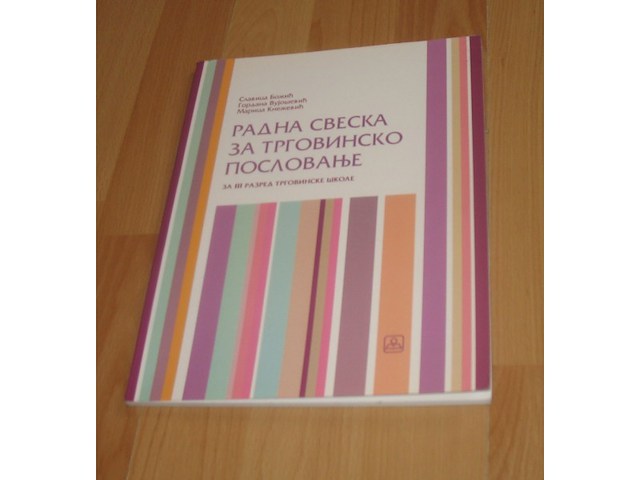 TRGOVINSKO POSLOVANJE 3 RADNA SVESKA ZAVOD KB 23679