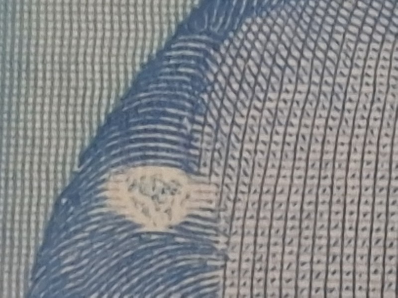 5000 dinara 1994 sa greskom