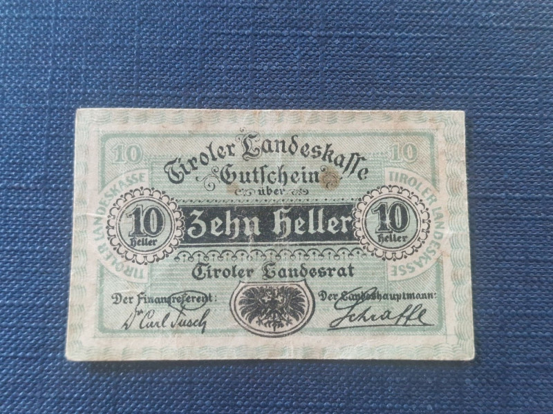 Tirol 10 Helera 1920 Innsbruck Ređa