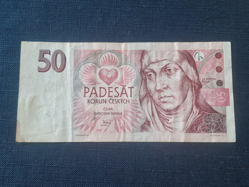 Češka 50 Kruna 1997 Solidna