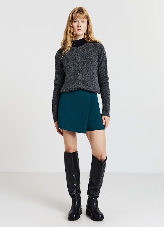 SKORT WITH FRONT PANEL ŠUMSKA ZELENA