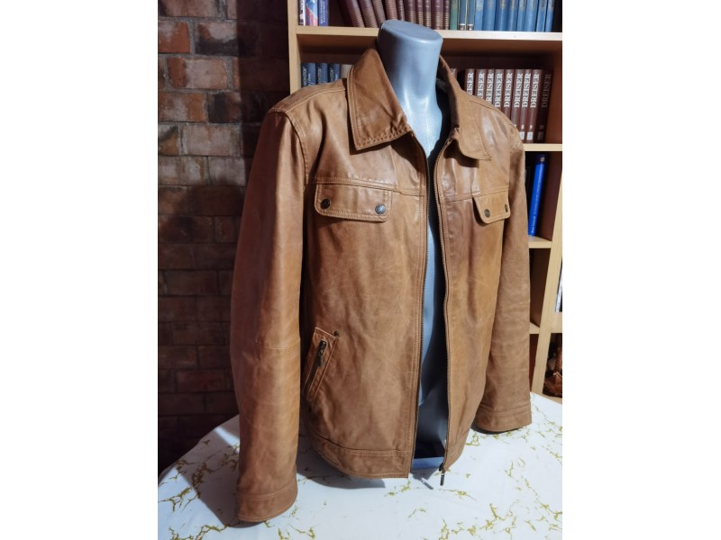 0. EXPLORER URBANA MODERNA KOZNA JAKNA Vel. XL-XL+