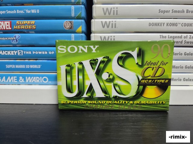 Prazna kaseta - Sony UX-S90 chrome
