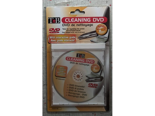 T`nB Disk za čišćenje DVD plejera NDVD100