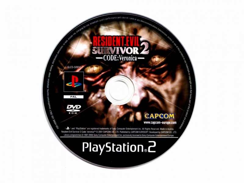 Resident Evil Survivor 2 - Code Veronica - PS2