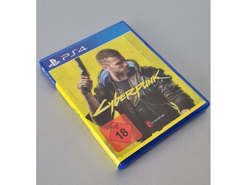 Cyberpunk 2077 PS4 + poster