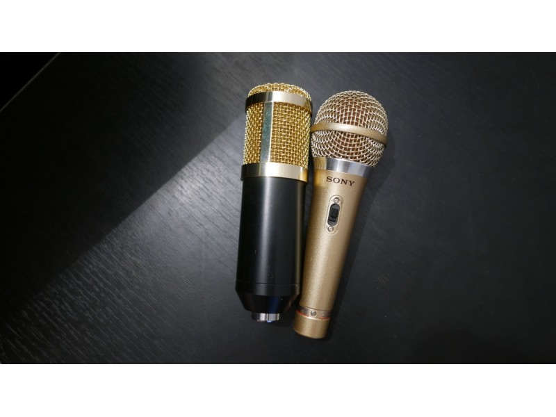 Sony F-V610 Mikrofon + Dodatni Mikrofon - Komplet