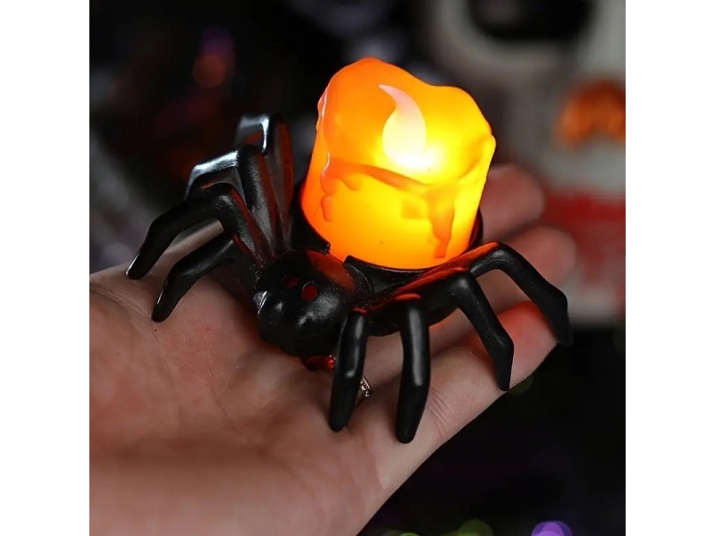 Ѽ Halloween svecnjak Pauk NOVO