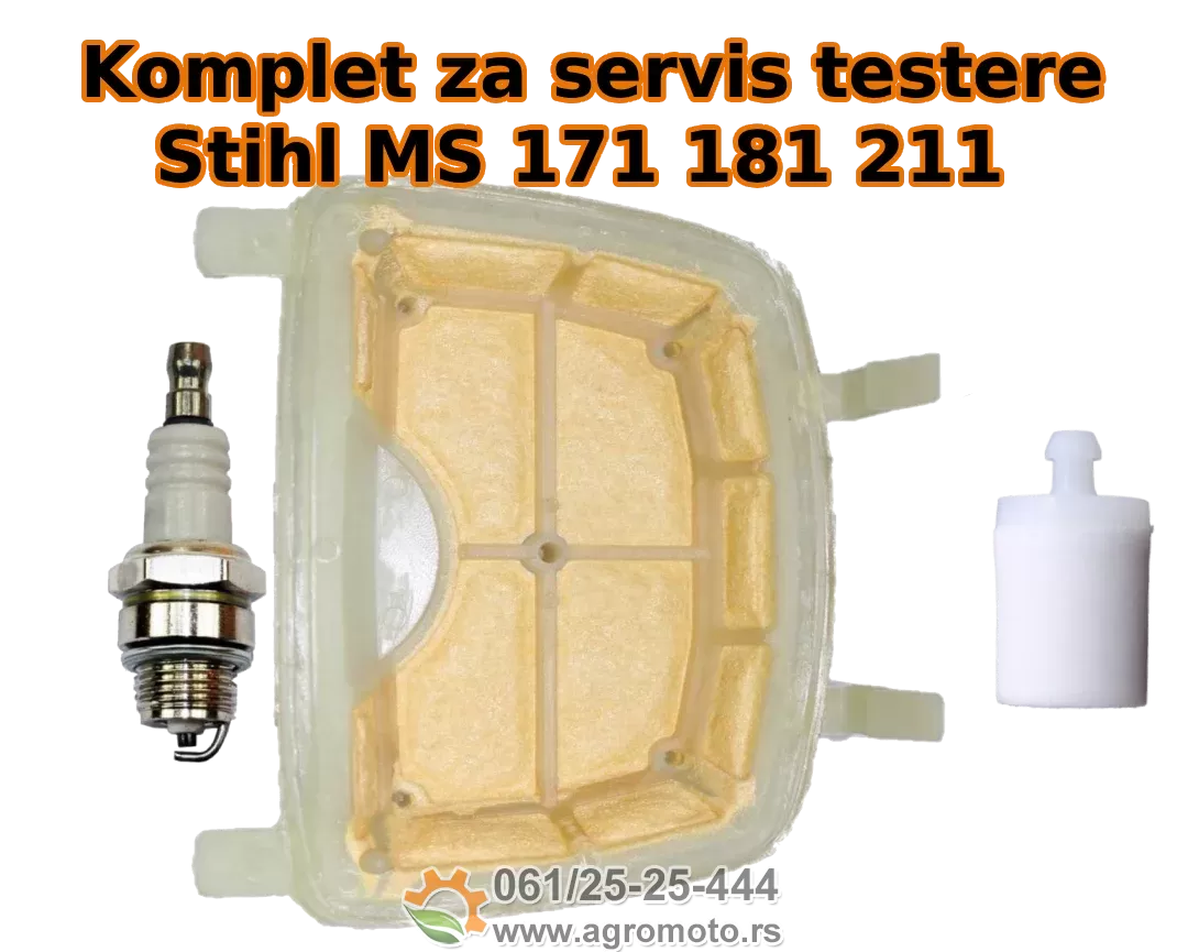 Komplet za servis testere Stihl MS 171 181 211