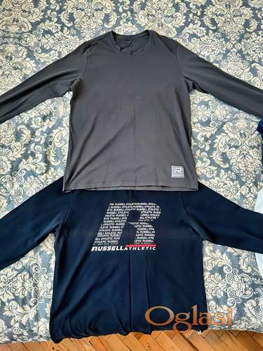    Russell Athletic duks – crni, tanji model, original