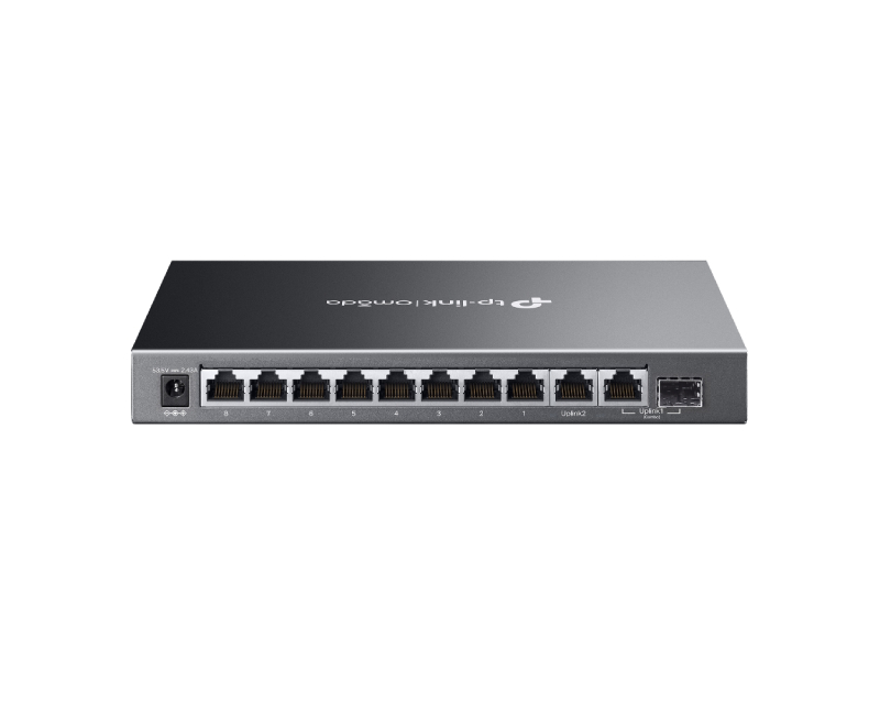 TP-LINK_ ES210GMP Omada 10-Port Gigabit Switch sa 8-Port PoE+