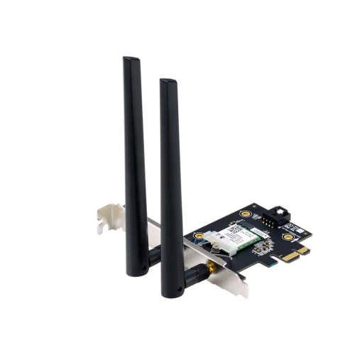 Mrežna kartica ASUS PCE-BE6500 WiFi 7/PCI-E /6GHz band, 4096-QAM/BT5.4, WPA3/2 antene