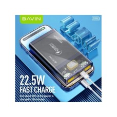 Bavin Power bank 10 000mAh 22.5W - PC002 crna
