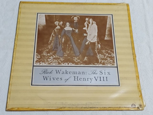 RICK WAKEMAN - The six wives of Henry VIII (LP,4/3-)