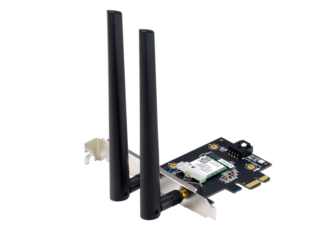 Mrežna kartica ASUS PCE-BE6500 WiFi 7/PCI-E /6GHz band, 4096-QAM/BT5.4, WPA3/2 antene
