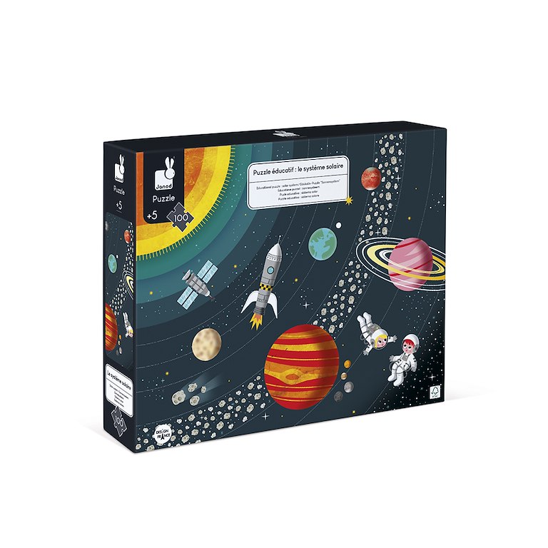 Janod Educ slagalica - solarni sistem 100 kom J02678ID: EK000752868
