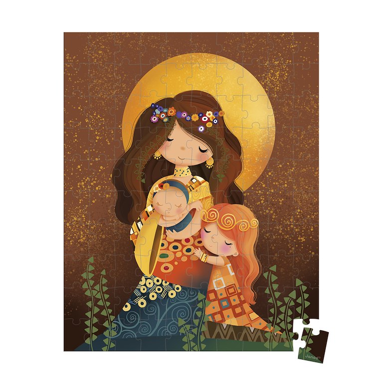 Janod Klimt inspiracija puzzle 100 kom J02577ID: EK000752774