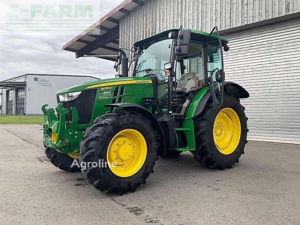 John Deere 5075 m traktor točkaš