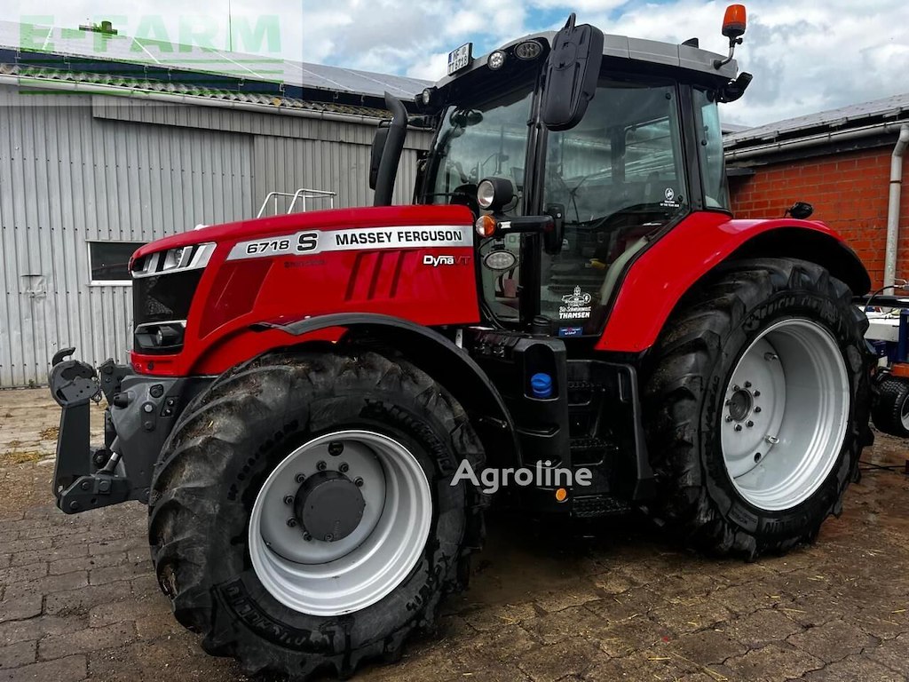 Massey Ferguson 6718S Dyna-VT traktor točkaš