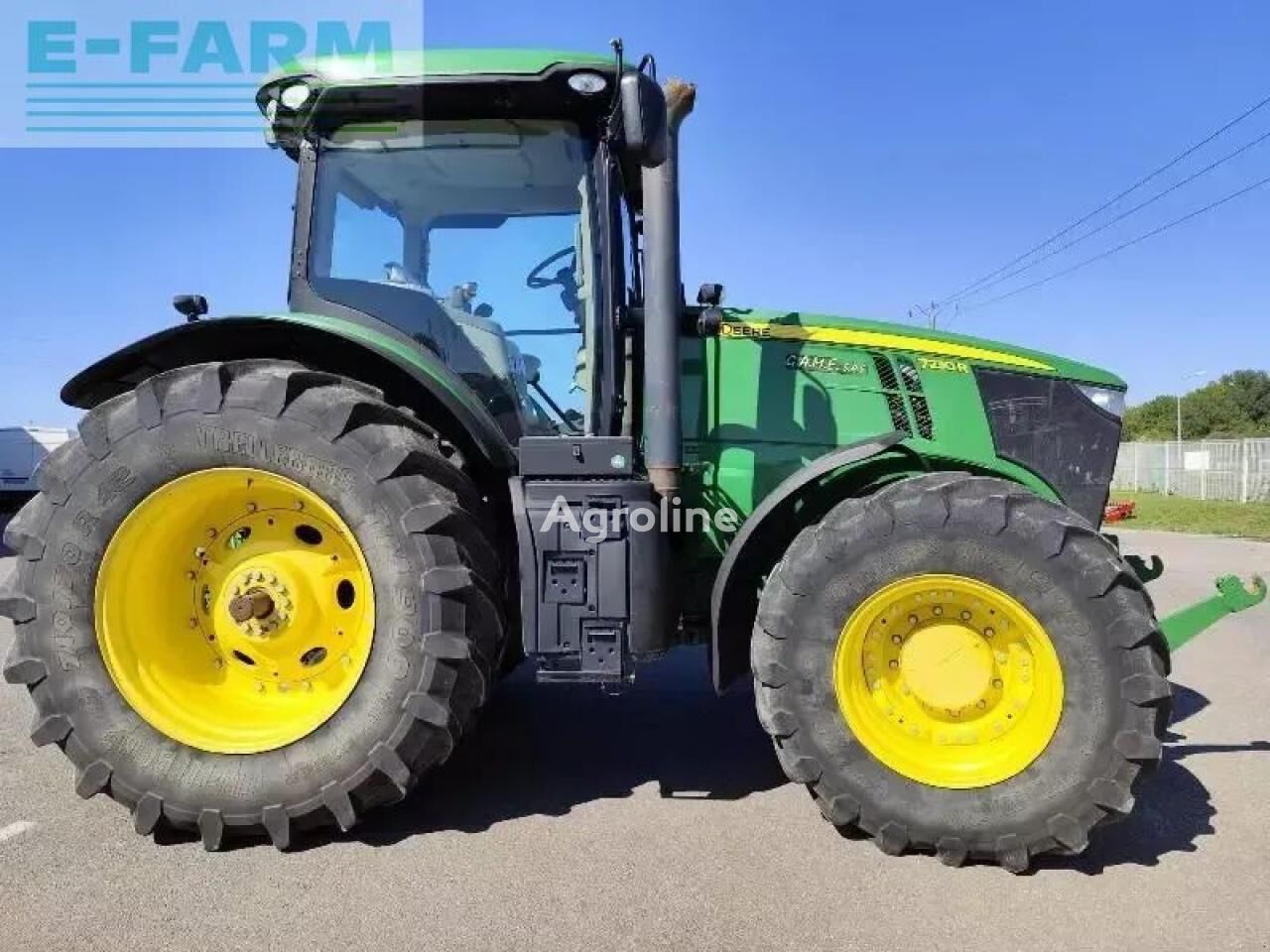 John Deere 7230r traktor točkaš
