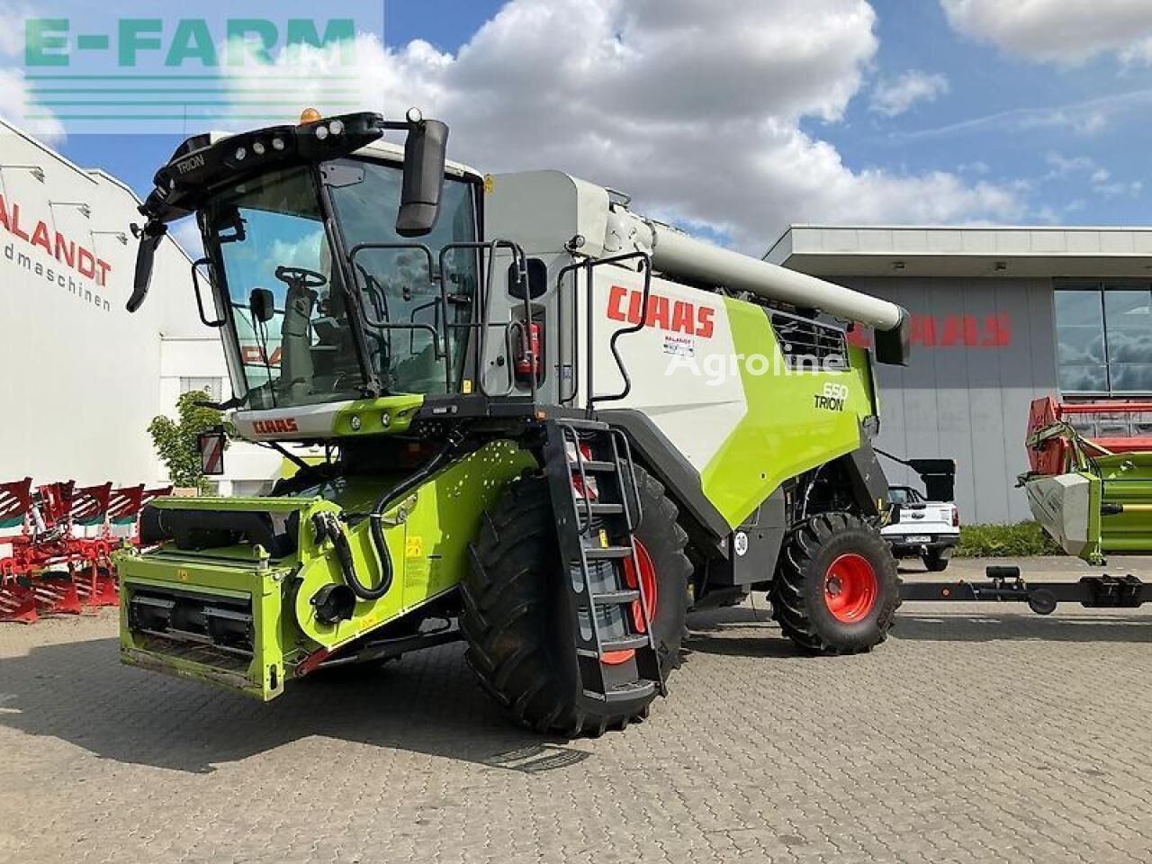 Claas trion 650 kombajn za žito