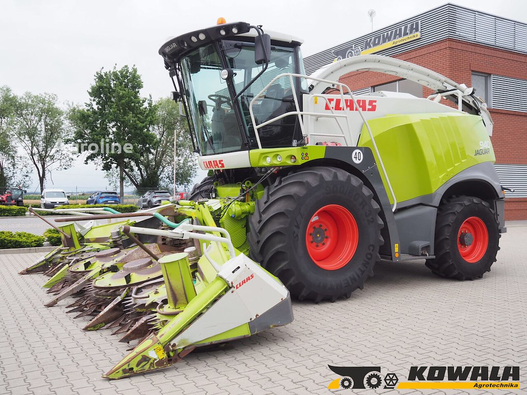 Claas Jaguar 940 4WD + Orbis 600 SD krmni kombajn