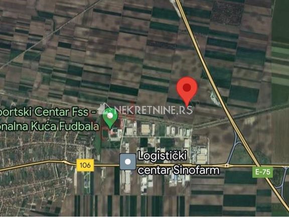 Građevinska parcela, 333a, Zovice (Stara Pazova), 1650000e