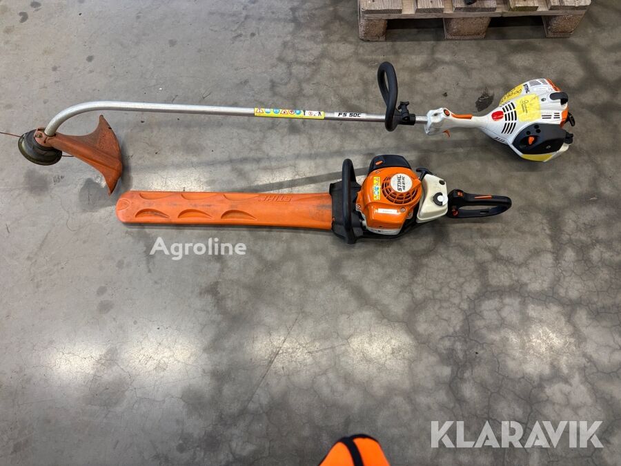 Prodaje se Stihl Grästrimmer/ Häcksax Stihl trimer za živu ogradu na aukciji