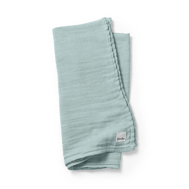 ELODIE DETAILS MUSLIN PELENA AQUA TURQUOISE 80X80CM