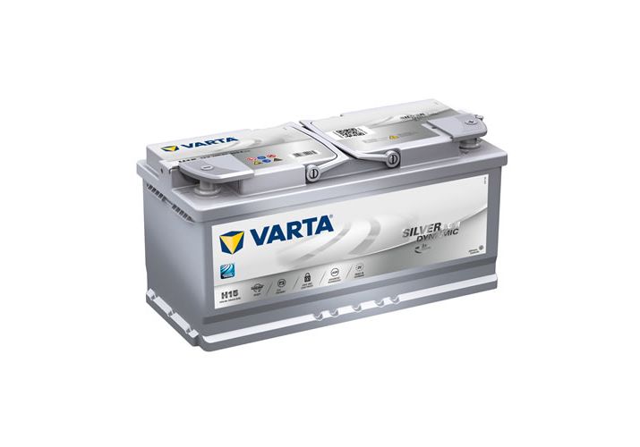 Varta 12V 105Ah 950A H15 D+ AGM akumulator Silver Dynamic 605901095