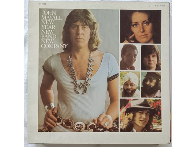 JOHN  MAYALL - New year, new band, new company