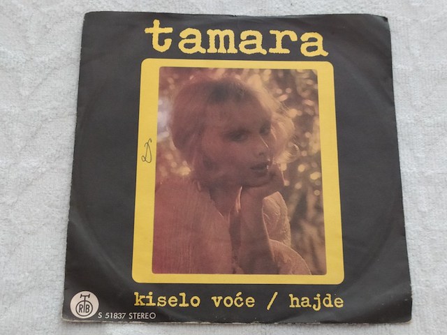 TAMARA PAVLOVIC - Kiselo voce (SINGL, 4/5-/4)
