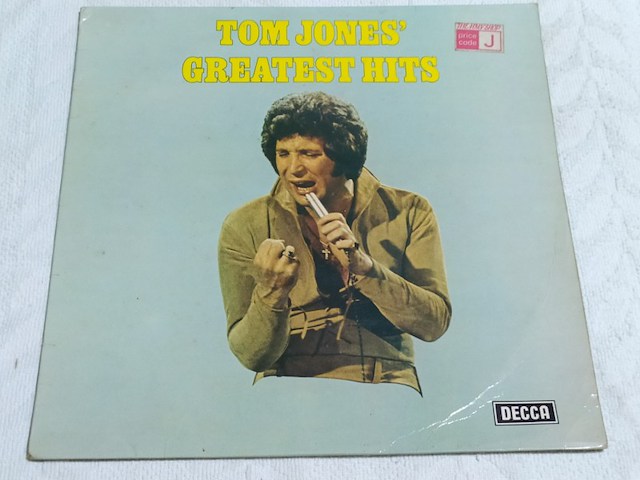 TOM JONES - Greatest hits (LP, ENGLAND, 3/4)