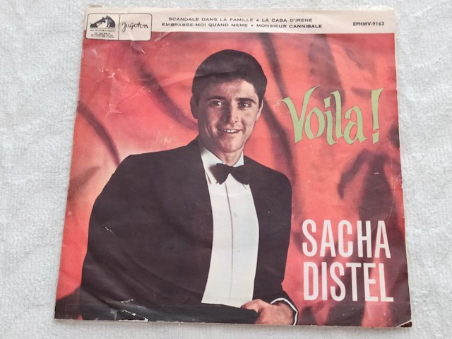 SACHA DISTEL - Voila! (EP, 4/4+/4)