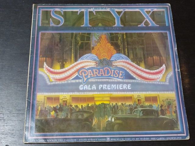 STYX - Paradise theatre (LP, 4/4-)