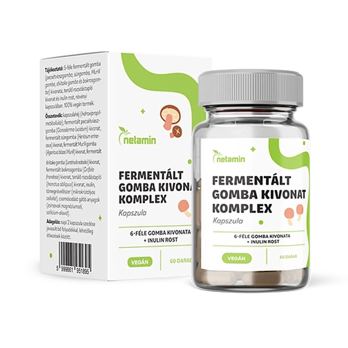 Fermented Mushroom Extract Complex (60 kap.)