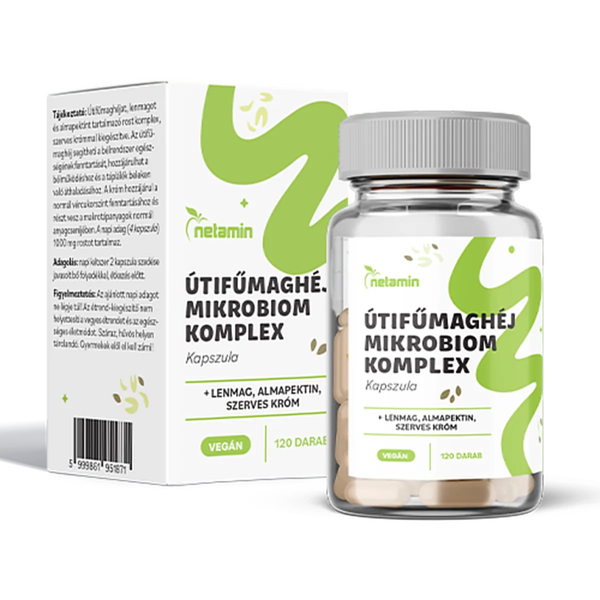Psyllium Husk Microbiome Complex (120 kap.)
