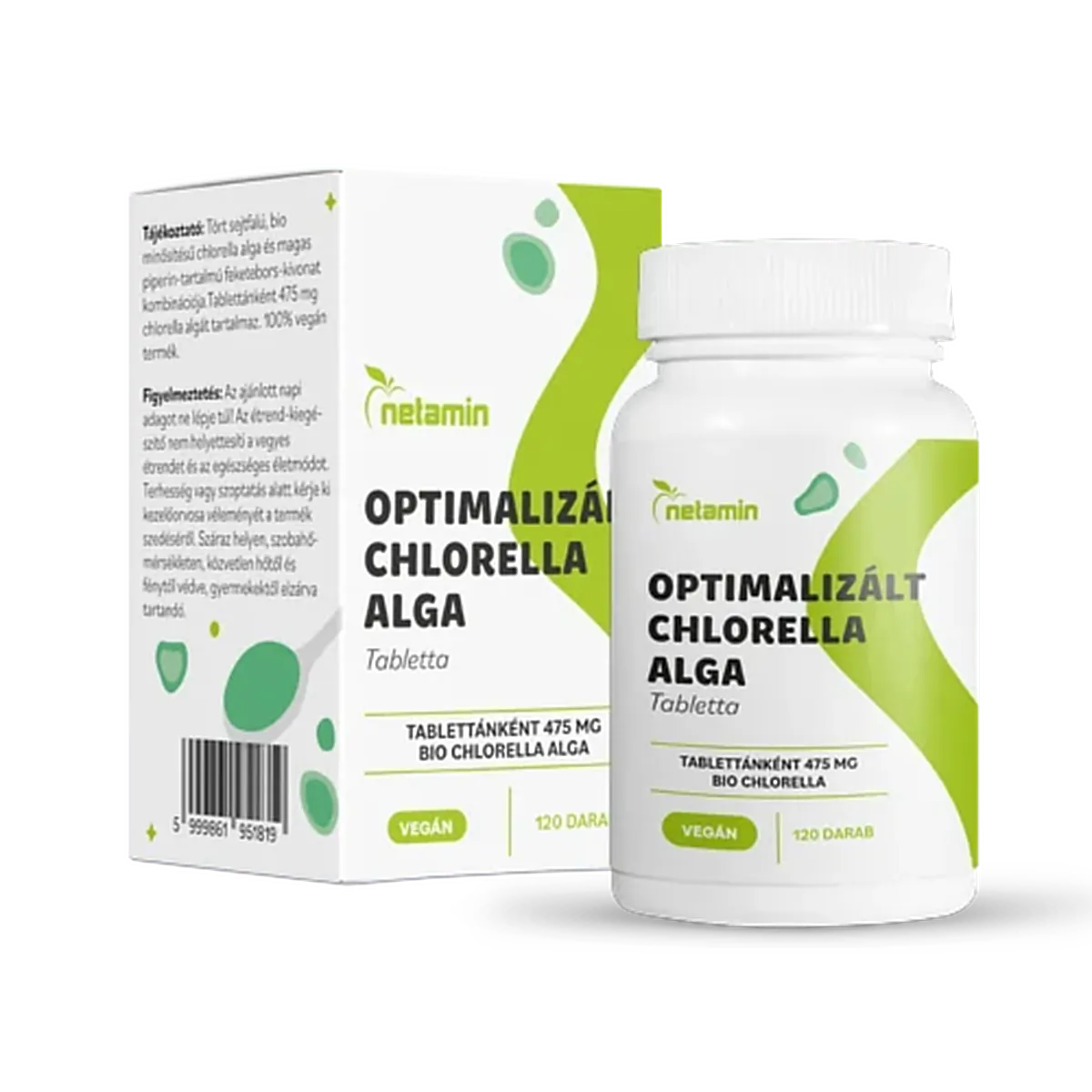 Optimized Chlorella Algae (120 tab.)