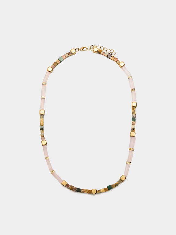 SHORT NECKLACE WITH STONES