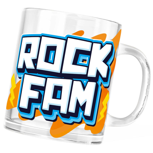 ROCKFAM SOLJA STAKLENA ROCKFAM GROM ZA DEČAKE