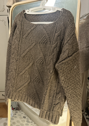 zara dzemper knit