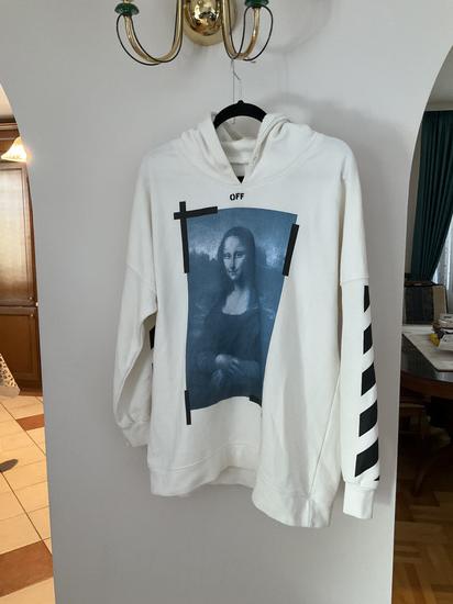 Oversize Off white duks Mona Lisa