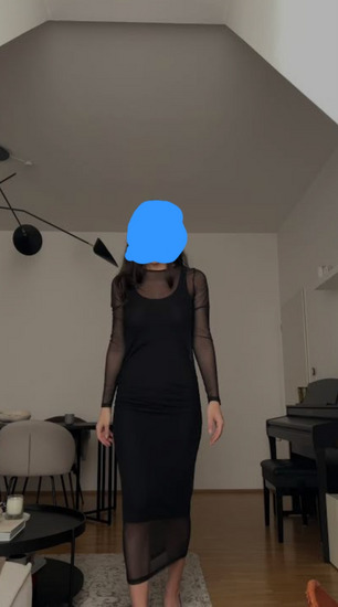 Zara crna haljina S SNIZENA do 1.10