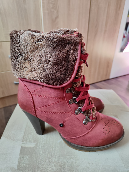 Bordo kratke cizme